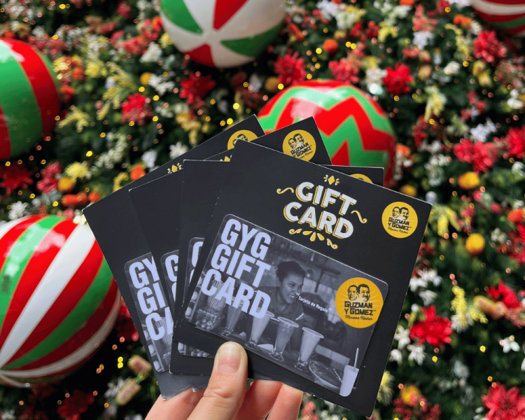 GYG Gift Cards | Guzman y Gomez