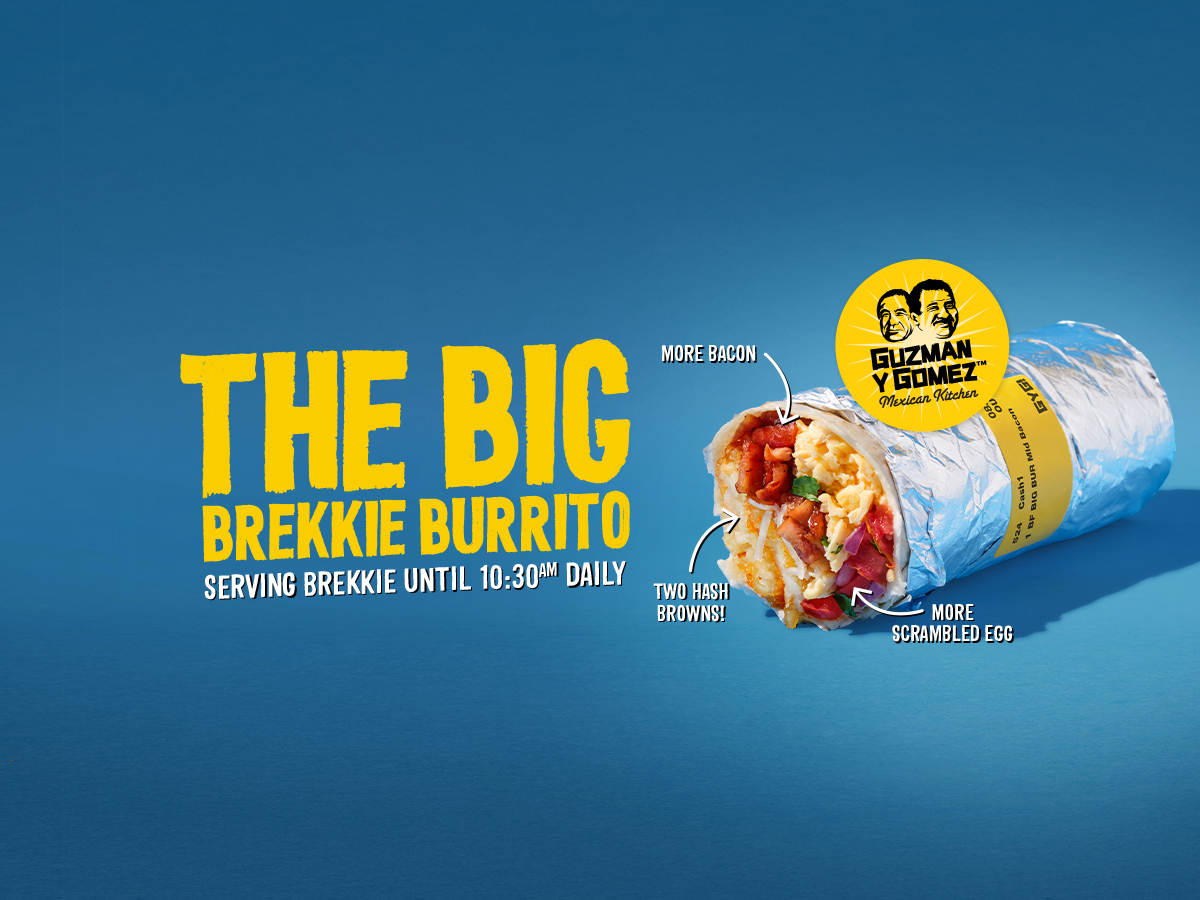 THE BIG BREKKIE BURRITO 🌯 - GYG Mexican Kitchen