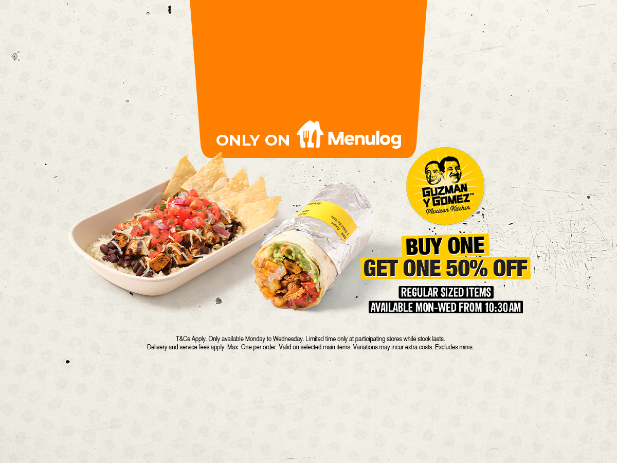 Buy One Main and Get the Second One at 50% Off! - GYG Mexican Kitchen