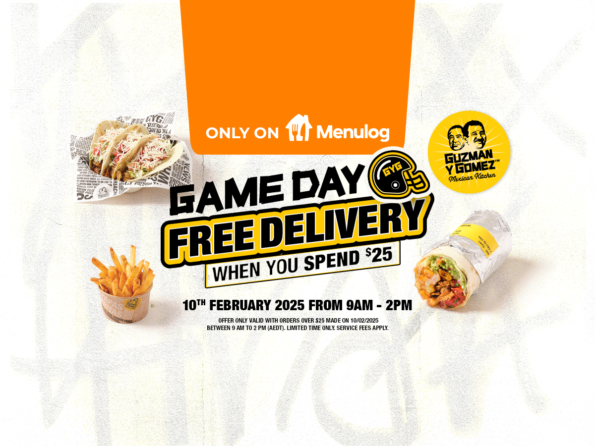 GAME DAY FREE DELIVERY - GYG Mexican Kitchen